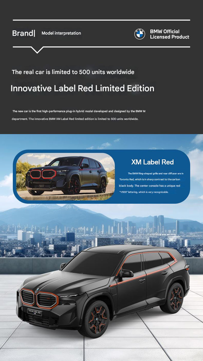 RASTAR 1/24 BMW XM Electric Remote Control SUV Car – CrazyRC.com