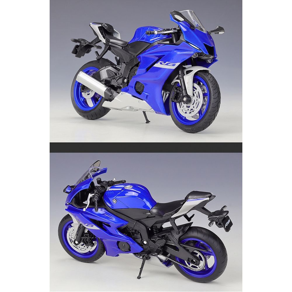 WELLY 1:12 Yamaha 2020 YZF-R6 Diecast Model – CrazyRC.com