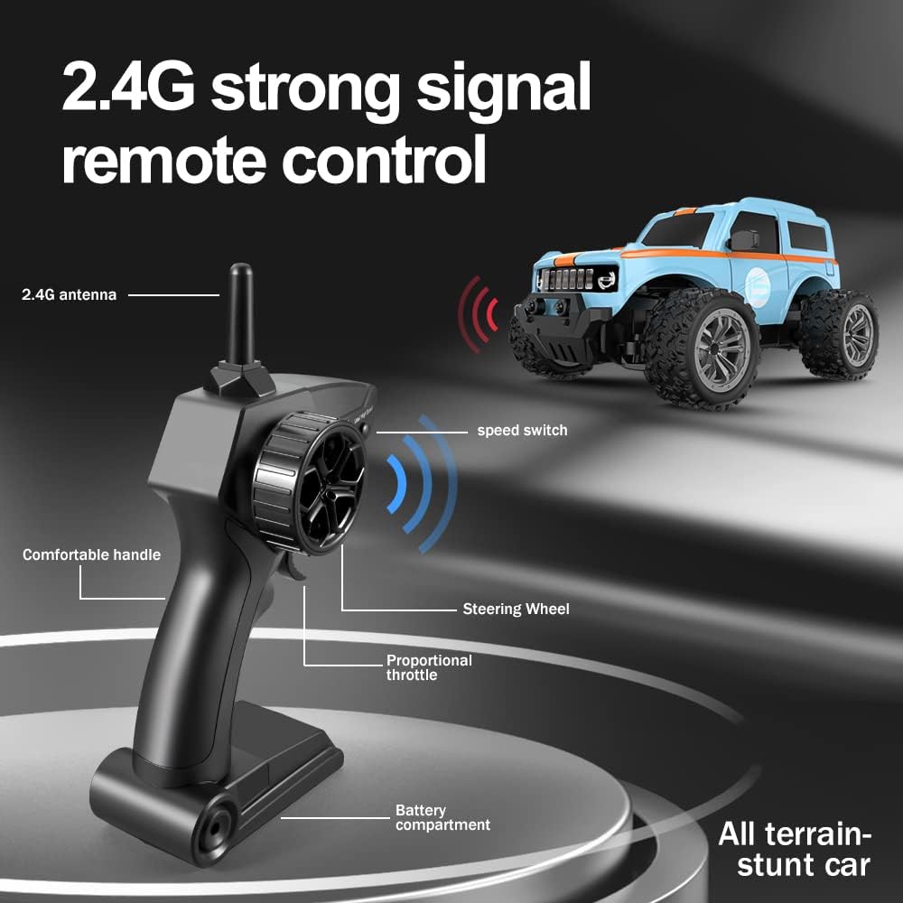 S914 1:20 20KM/H 2.4GHz Off-Road Remote Control Racing Truck – CrazyRC.com