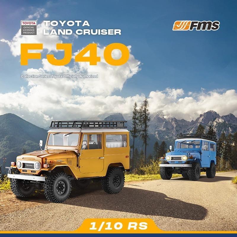 FMS 1/10 Toyota FJ40 RC 4WD Off-Road Climbing Car – CrazyRC.com
