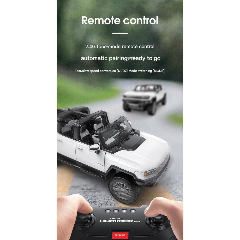 RASTAR 1:16 Hummer EV Remote Control Car – CrazyRC.com