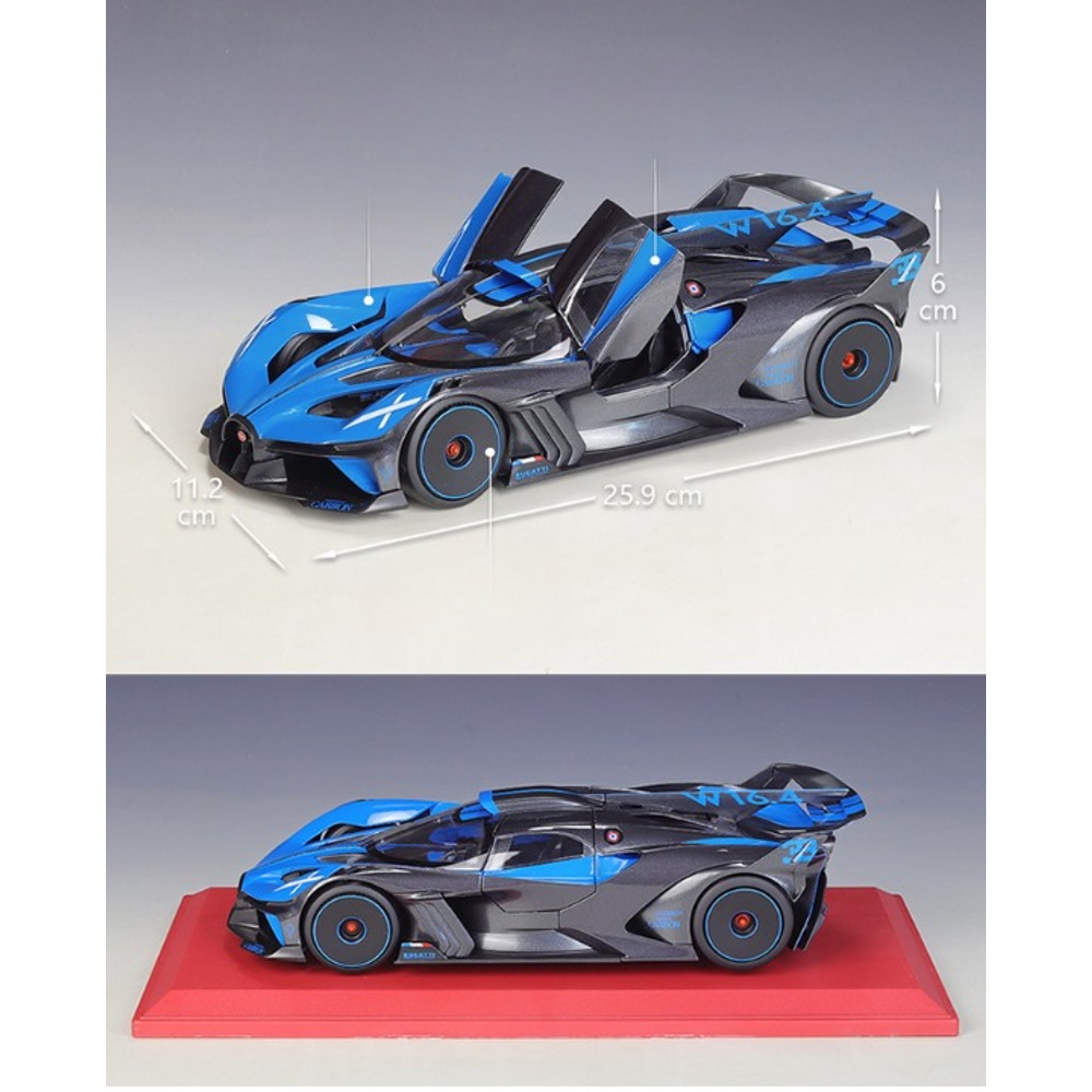 Bburago 1:18 Bugatti Bolide Diecast Model Car – CrazyRC.com