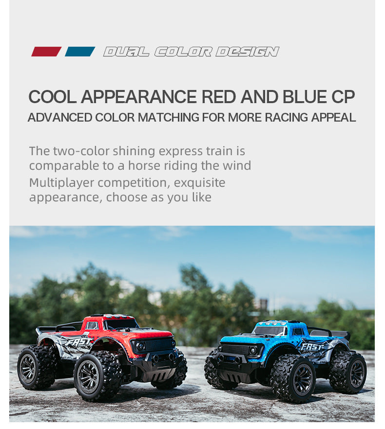 1:20 25KM/H 2.4GHz Off-Road Remote Control Racing Truck with LED Light ...