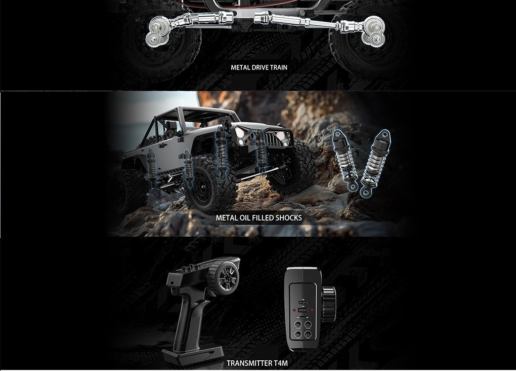 MJX 1/12 H12Y & H12Y+ Brushless Electric Remote Control Climbing Off R ...