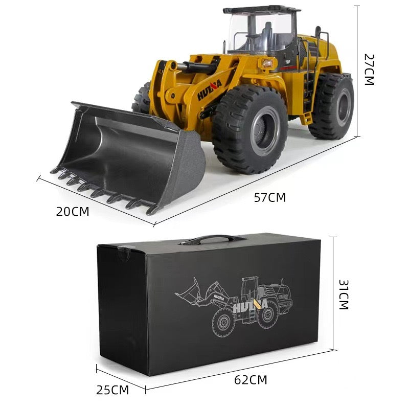 Huina 1583 1:14 Rc Metal Wheel Loader – CrazyRC.com