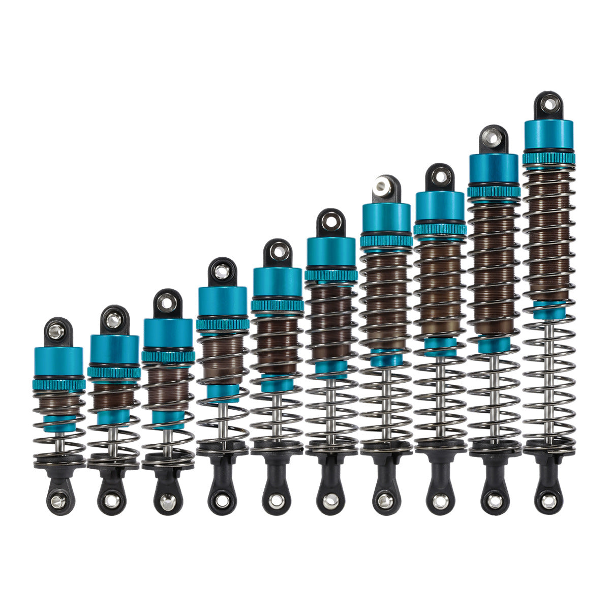 Adjustable oil pressure shock absorbers Variable Sizes – CrazyRC.com