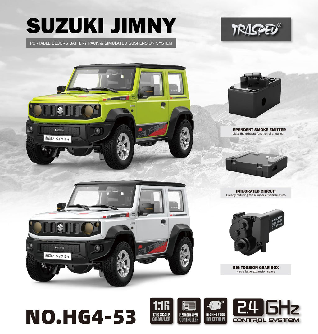 SUZUKI JIMNY 1:16 RC Car – CrazyRC.com