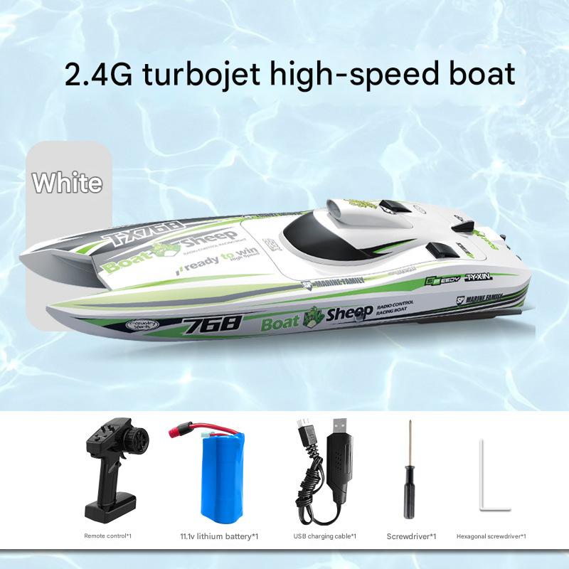 High Speed Turbojet Speed Boat 30KM/H Brushless Motor RC – CrazyRC.com