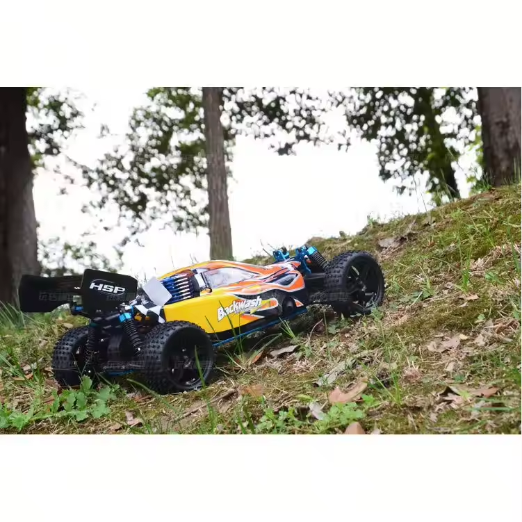 1/10 Scale Nitro RC Car – 4WD Oil-Powered Flat Sports Racing Car 16 ...