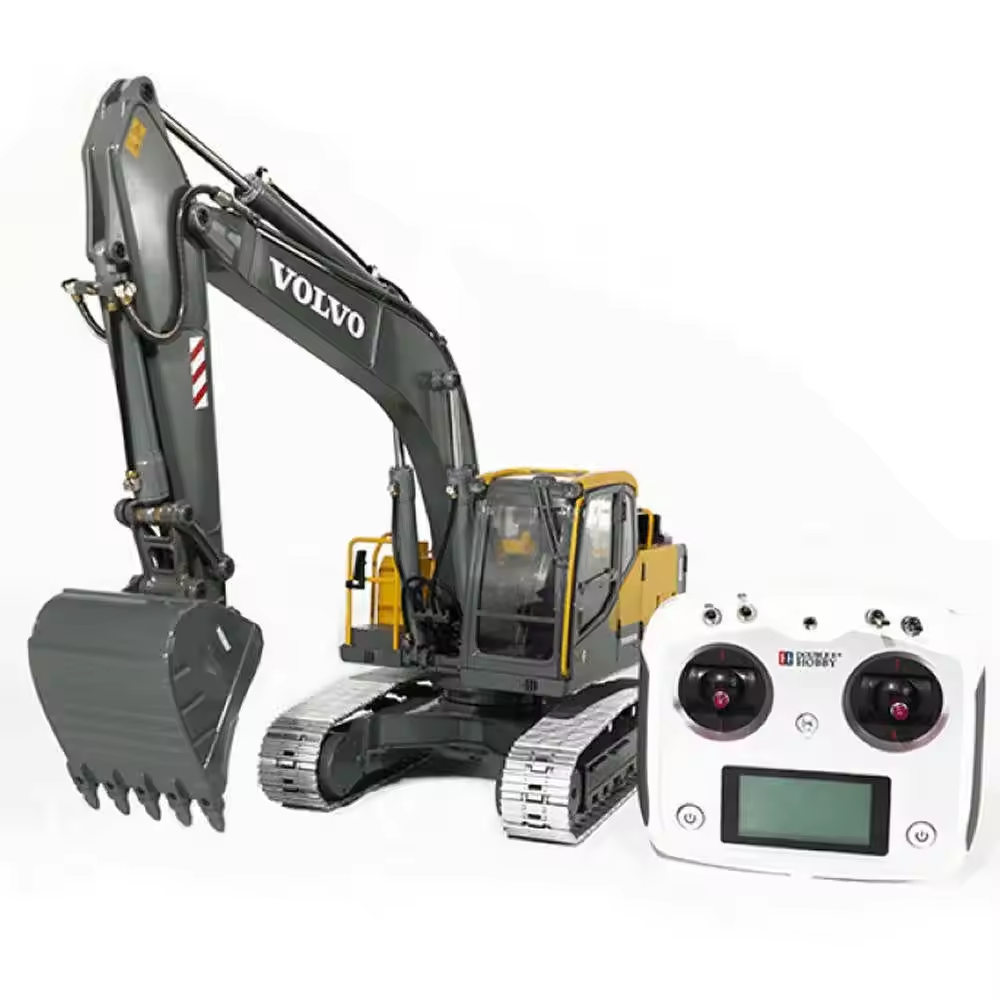 RC Excavator Volvo 1/14 E010 2.4G 24CH Remote Engineering Construction ...